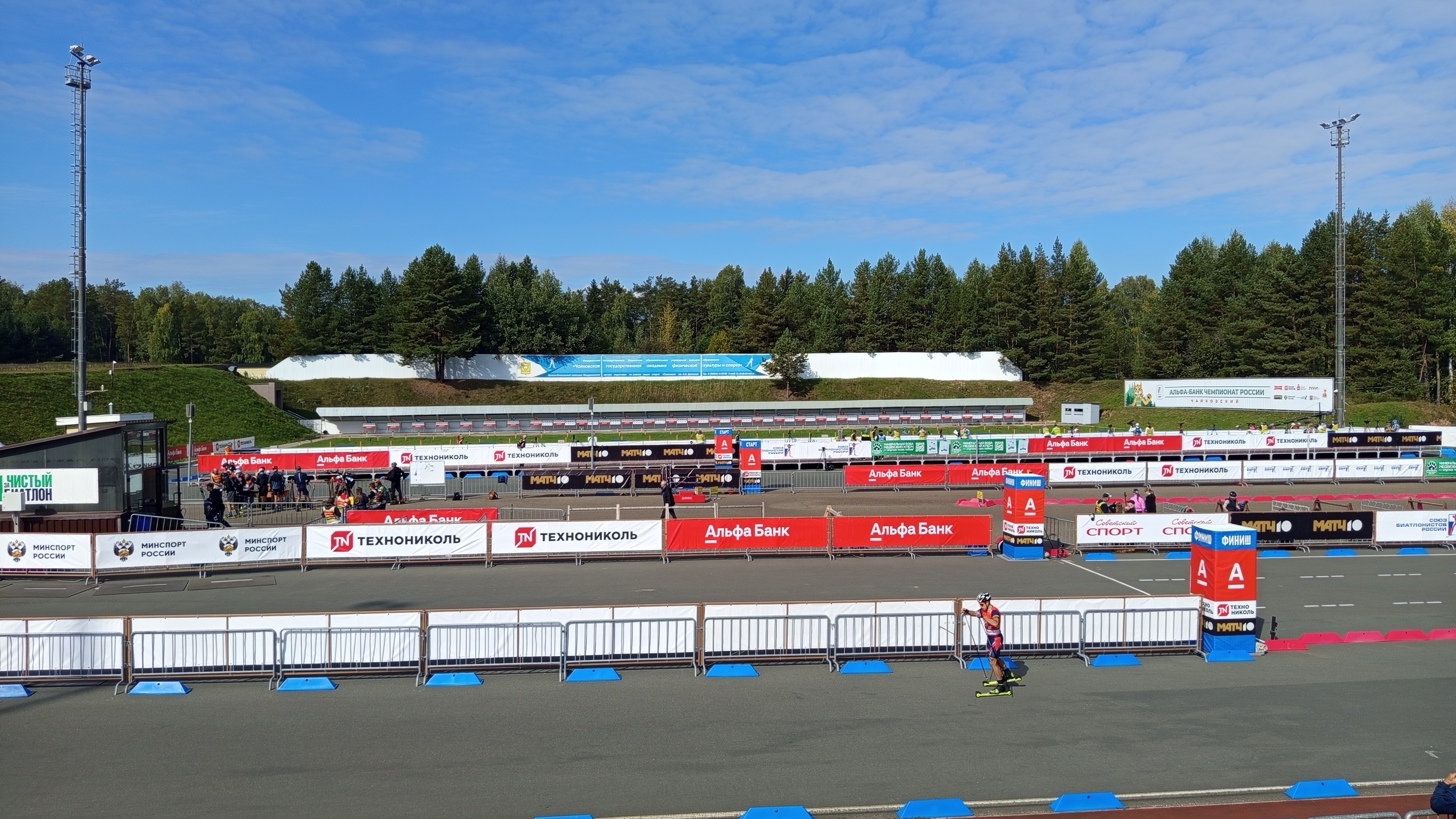 ОБЗОР БИАТЛОНА В ГОРОДЕ ЧАЙКОВСКИЙ