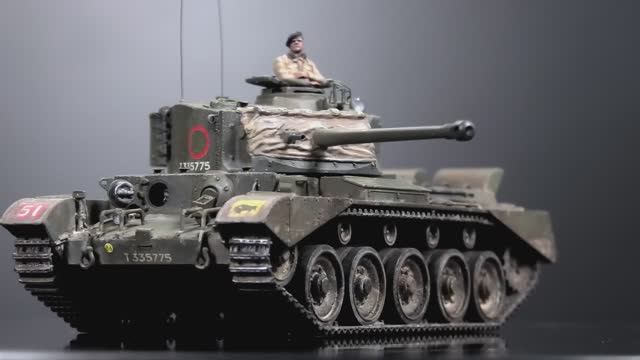 A-34 Comet Mk.I - 1/72 Vespid Model - Tank Model