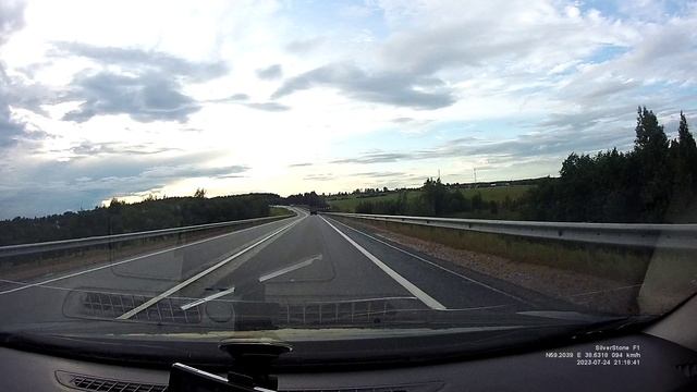 Автодорога Пермь -Санкт Петербург Часть 12 (Трасса КОЛА ВОЛОГДА- Санкт Петербург) 2023 ROADCONTROL