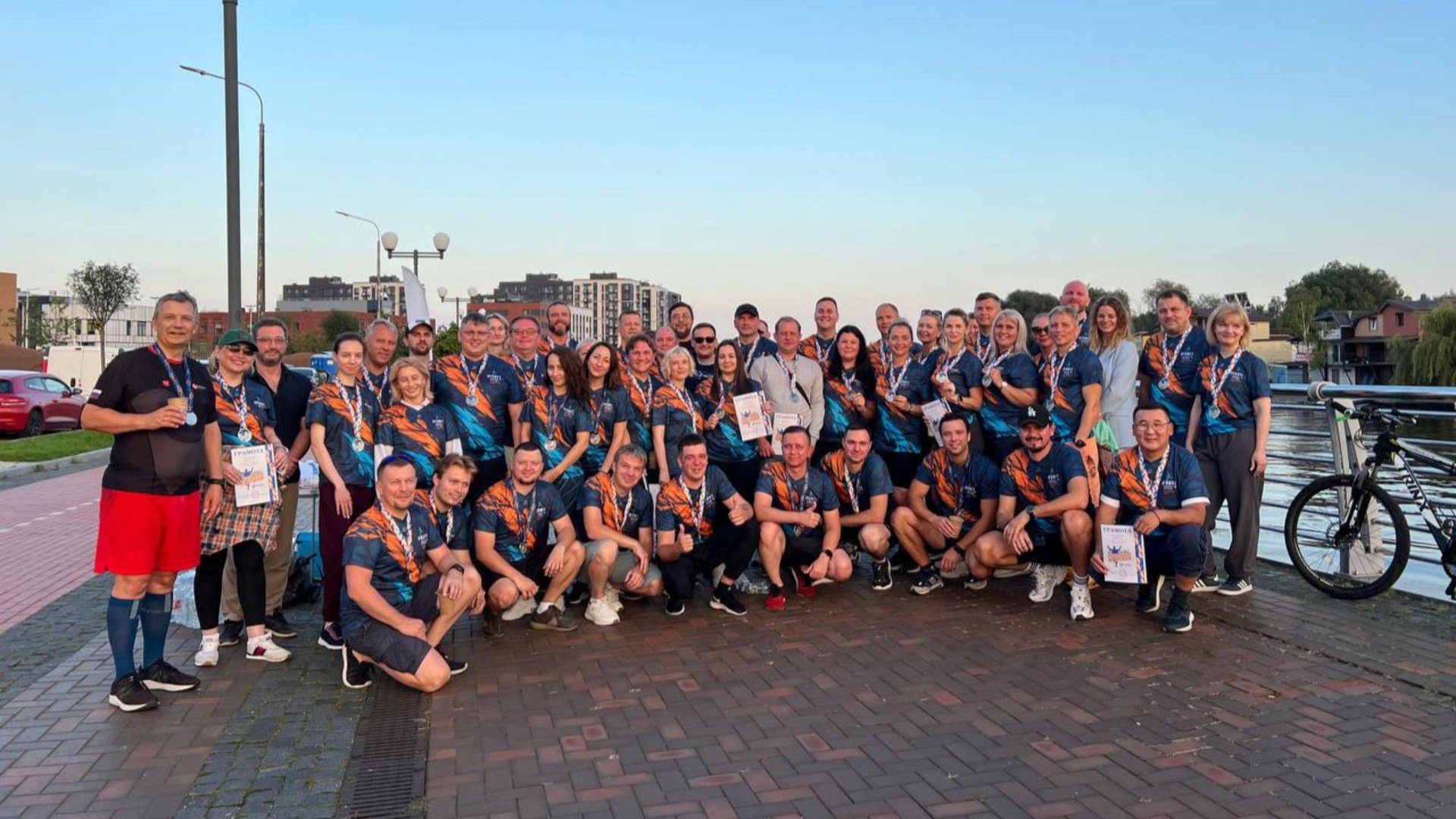 Партнерский забег в Калининграде