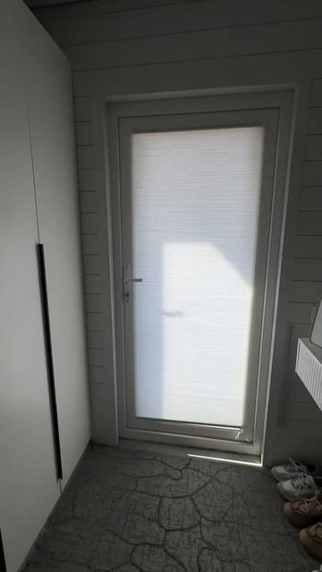 Штора гофре Комфорт на входную дверь