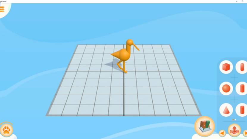 Видеоурок по 3D моделированию по теме “ Большой кроншнеп” в программе для эвм "LigroGame"