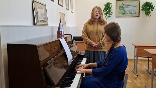 Открытый урок по вокалу. Реброва Александра