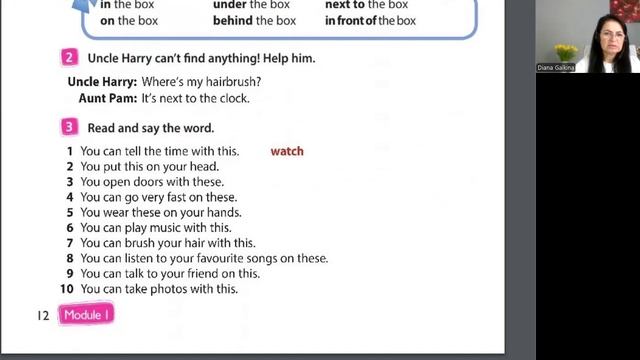 Spotlight 4 класс. Урок 9. Unit 1b. Стр. 12-13 (Предлоги места)