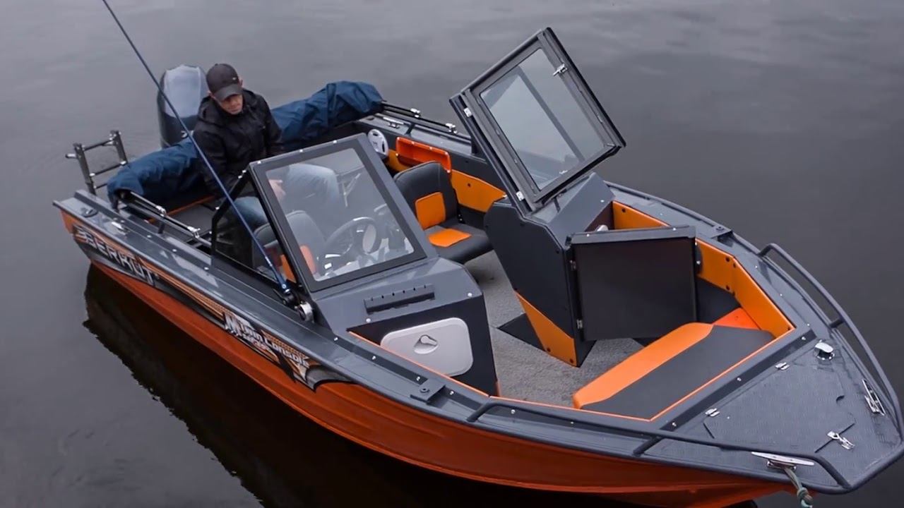Алюминиевая лодка Berkut M Twin
