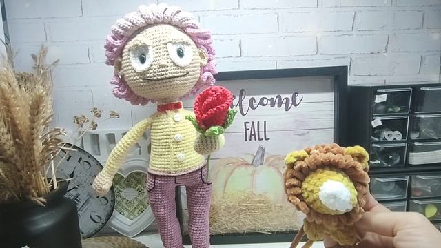 СП "Вязание - это серьёзно", 37 неделя: вяжем льва.