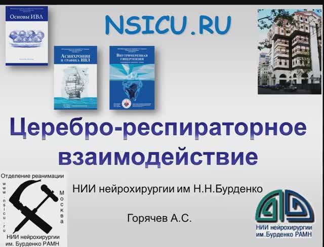 Церебро-респираторное взаимодействие Горячев А.С.