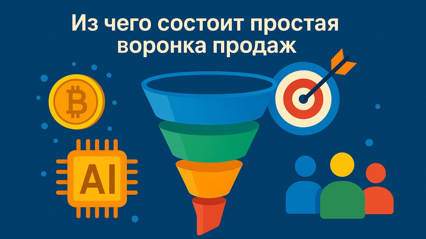 Из чего состоит воронка продаж