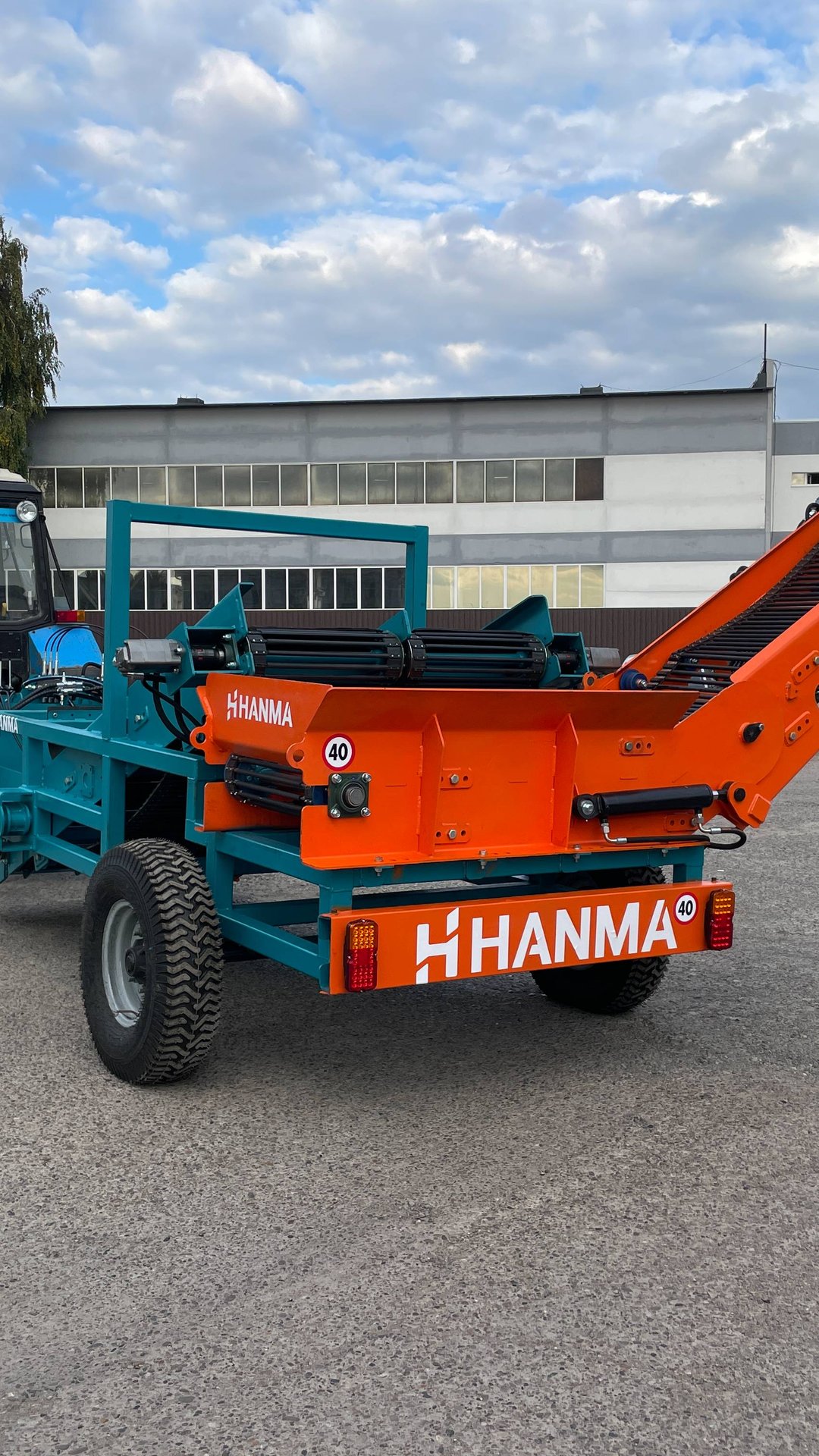 Комбайн картофелеуборочный HANMA