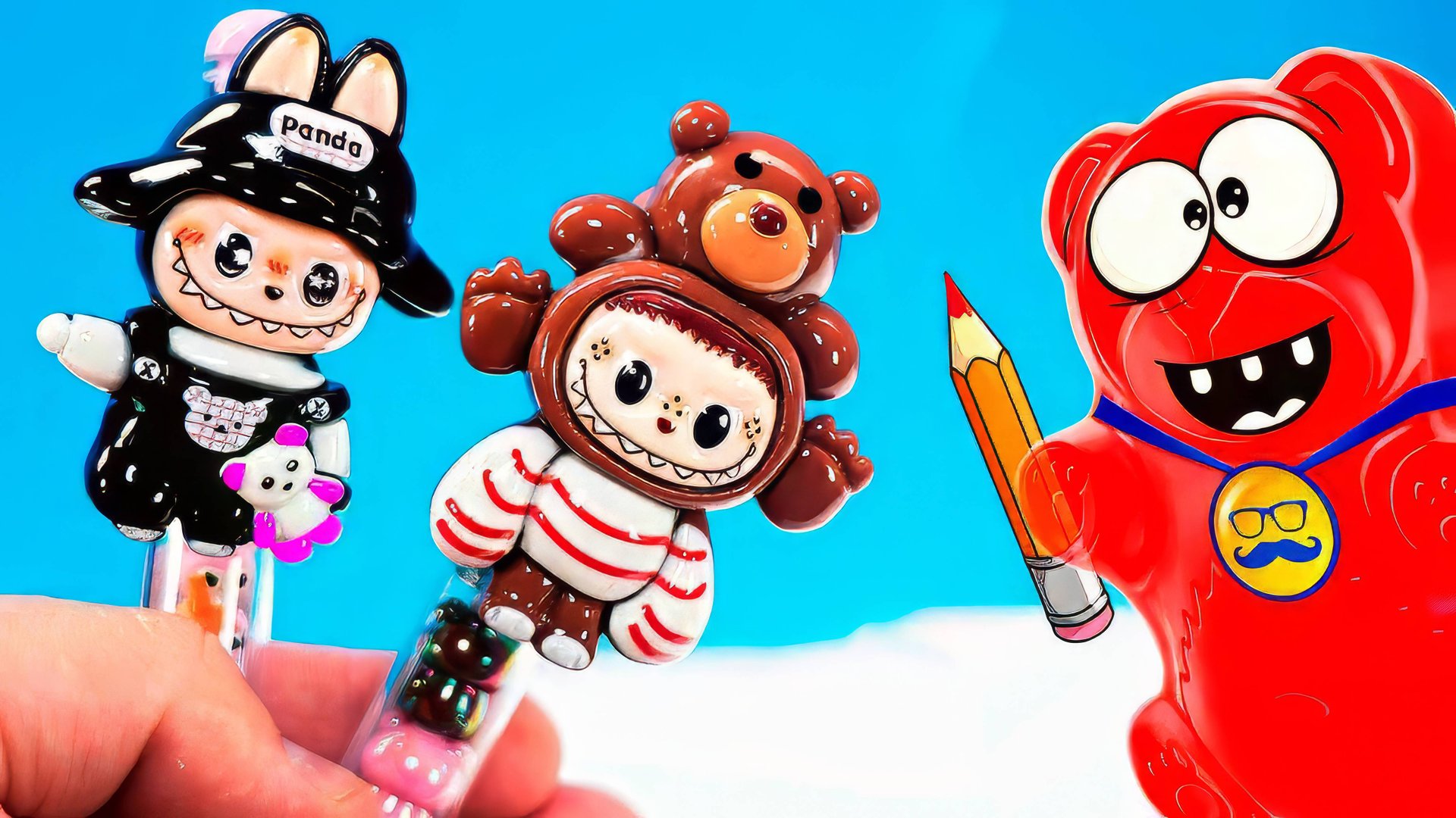 17 КРУТЫХ ШКОЛЬНЫХ ПРИНАДЛЕЖНОСТЕЙ ДЛЯ ЖЕЛЕЙНОГО МЕДВЕДЯ ВАЛЕРЫ