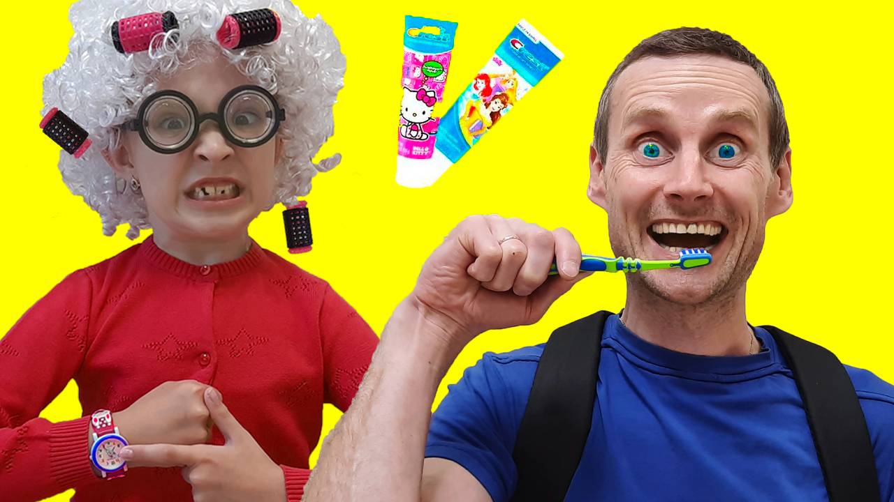 Лиза с папой и их забавная история - Пора в школу  / Видео для детей /  Детская песенка малышам