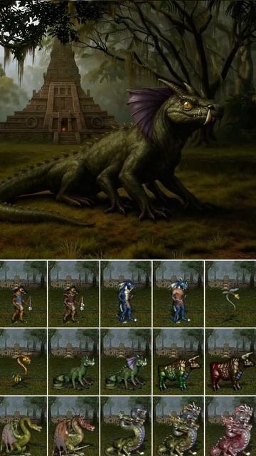 ЯЩЕРЫ ПРОТИВ | ГЕРОИ 3 КРЕПОСТЬ ЖИВЫЕ ЮНИТЫ #heroes3