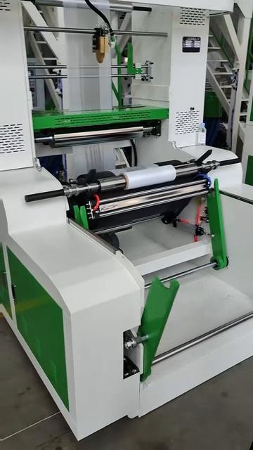 Выдувной экструдер для производства рукавной пленки SD-HL50-600 (тестовые испытания №1)