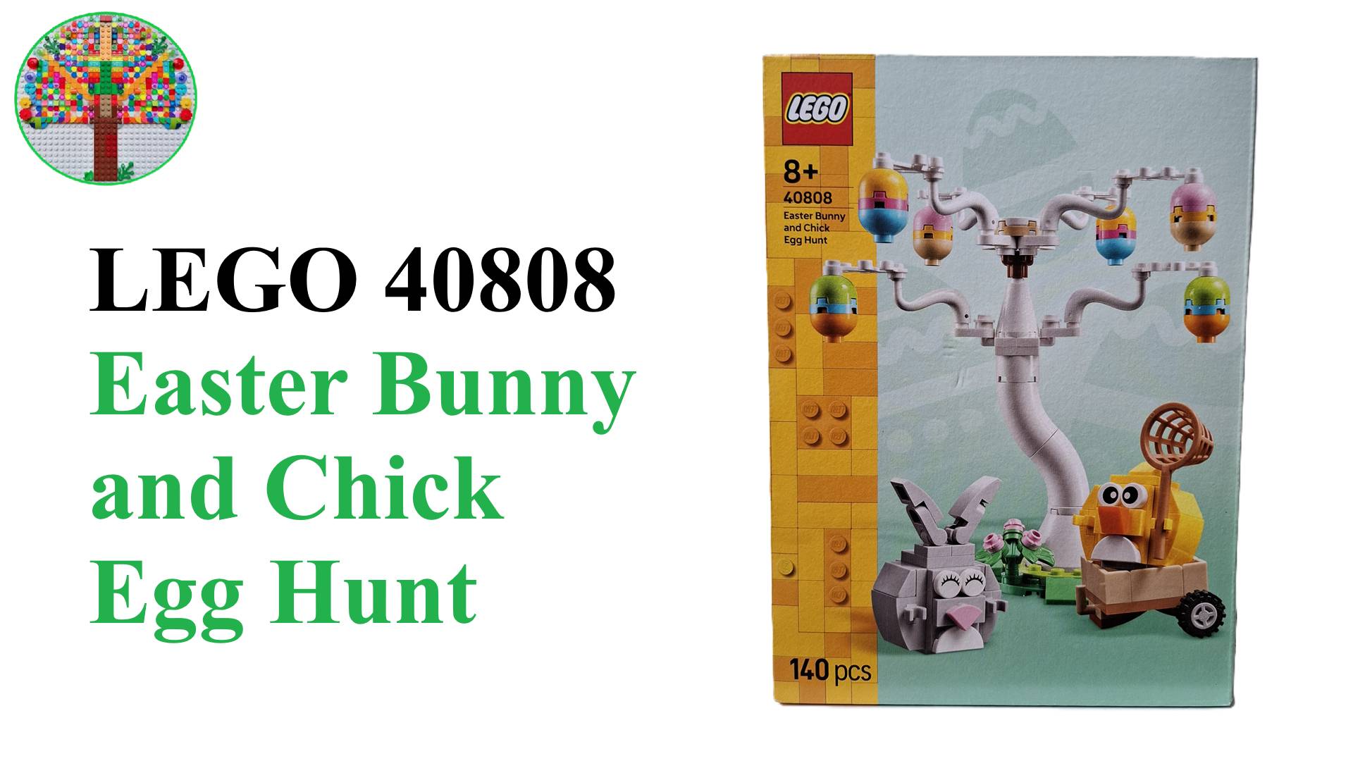 LEGO 40808 Easter Bunny and Chick Egg Hunt Конструктор набор Construction Kit