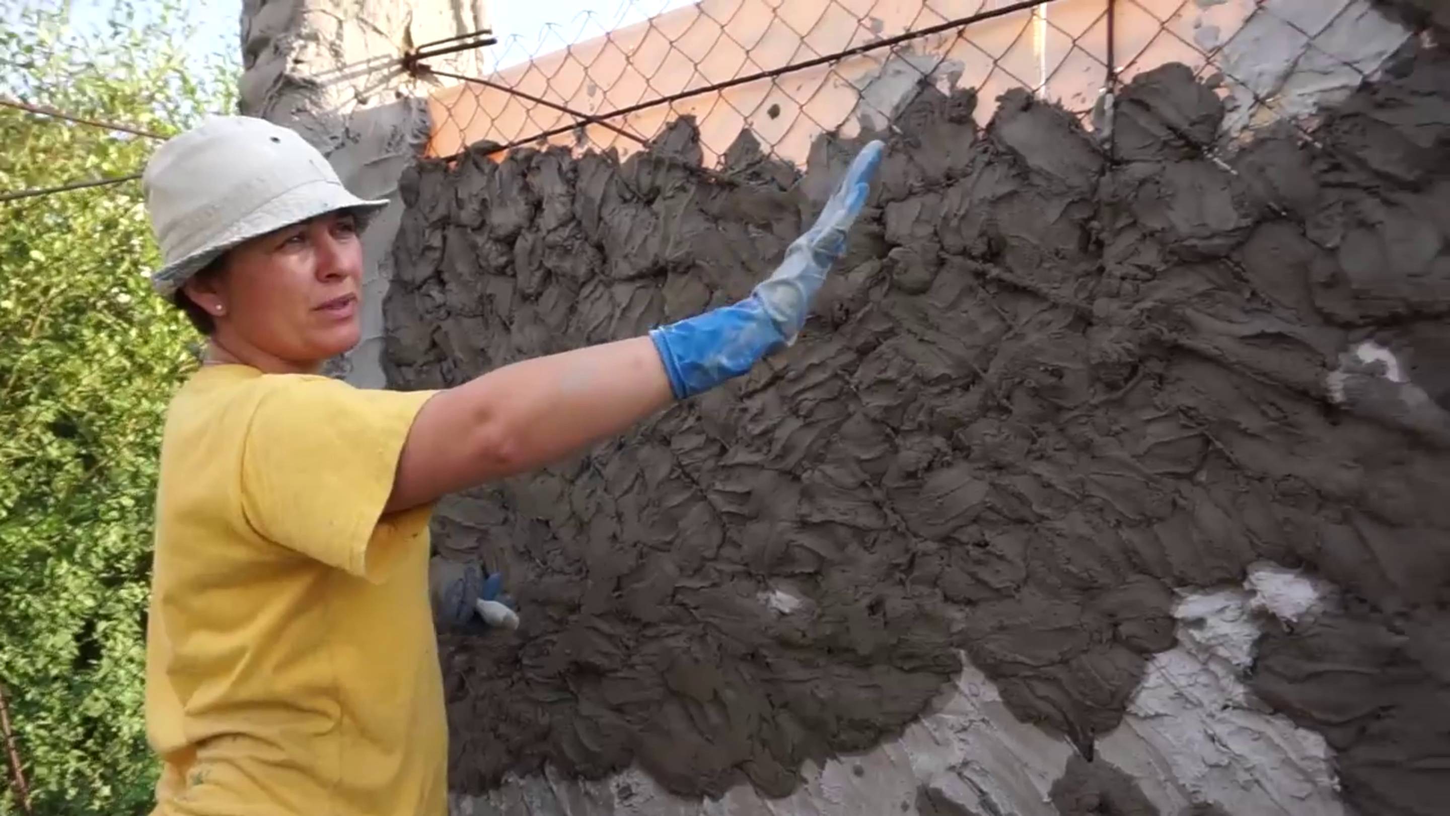 Как построить забор Гоблинский без кирпича и навыков строителя. Арт бетон. How to build a fence.