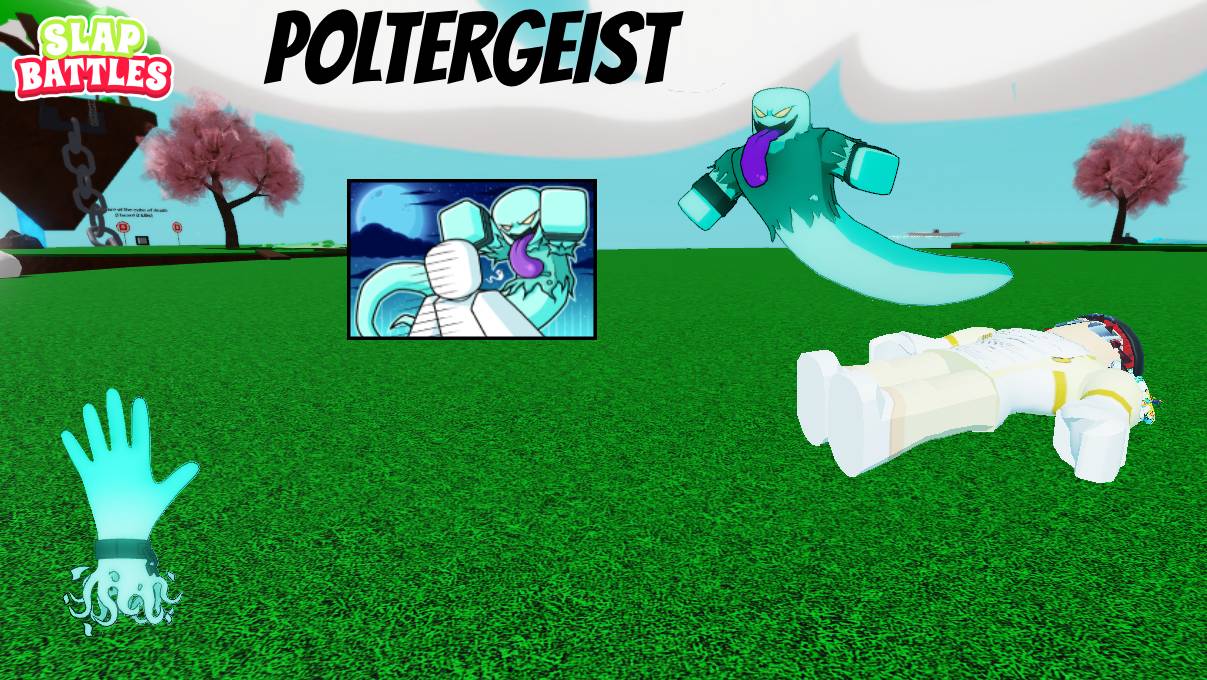КАК ПОЛУЧИТЬ ПЕРЧАТКУ "POLTERGEIST" & ЗНАЧОК "BRING ME THEIR SOULS" В SLAP BATTLES! | Roblox