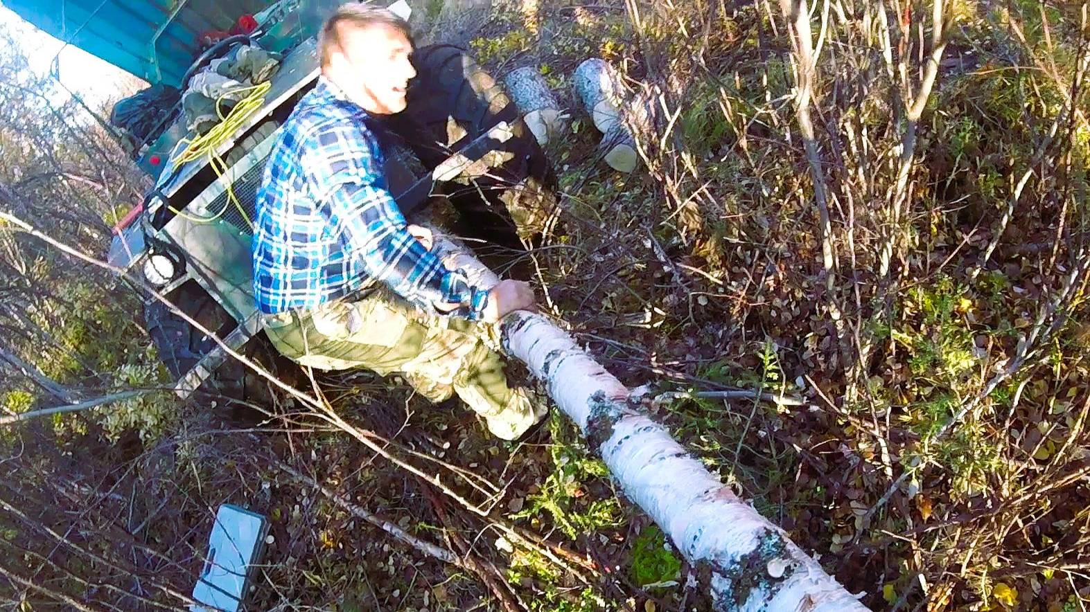 ТАЙГА. Застряли конкретно. БОЛОТОХОД развалился.