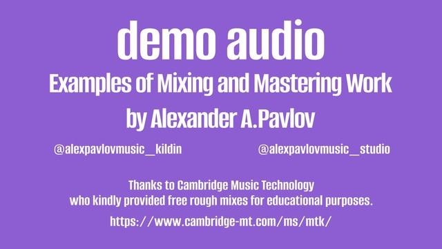 Anna Blanton - Waves (DemoMix by Alexander A.Pavlov_2025)