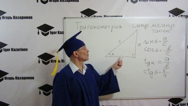 Тригонометрия - что значит слово; синус, косинус, тангенс - наглядные определения, для чего нужны