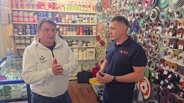 Игорь Сосин (телеграм-канал Камнеобработка. Ликбез) в гостях у компании ТДК (Товары для камня)