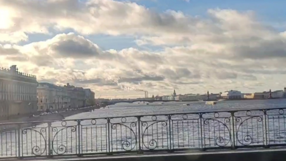 Санкт-Петербург из окна трамвая