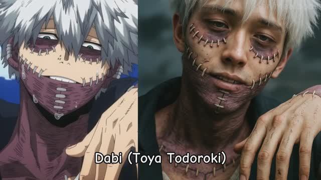 Реальные версии ваших любимых злодеев из «Моей геройской академии»