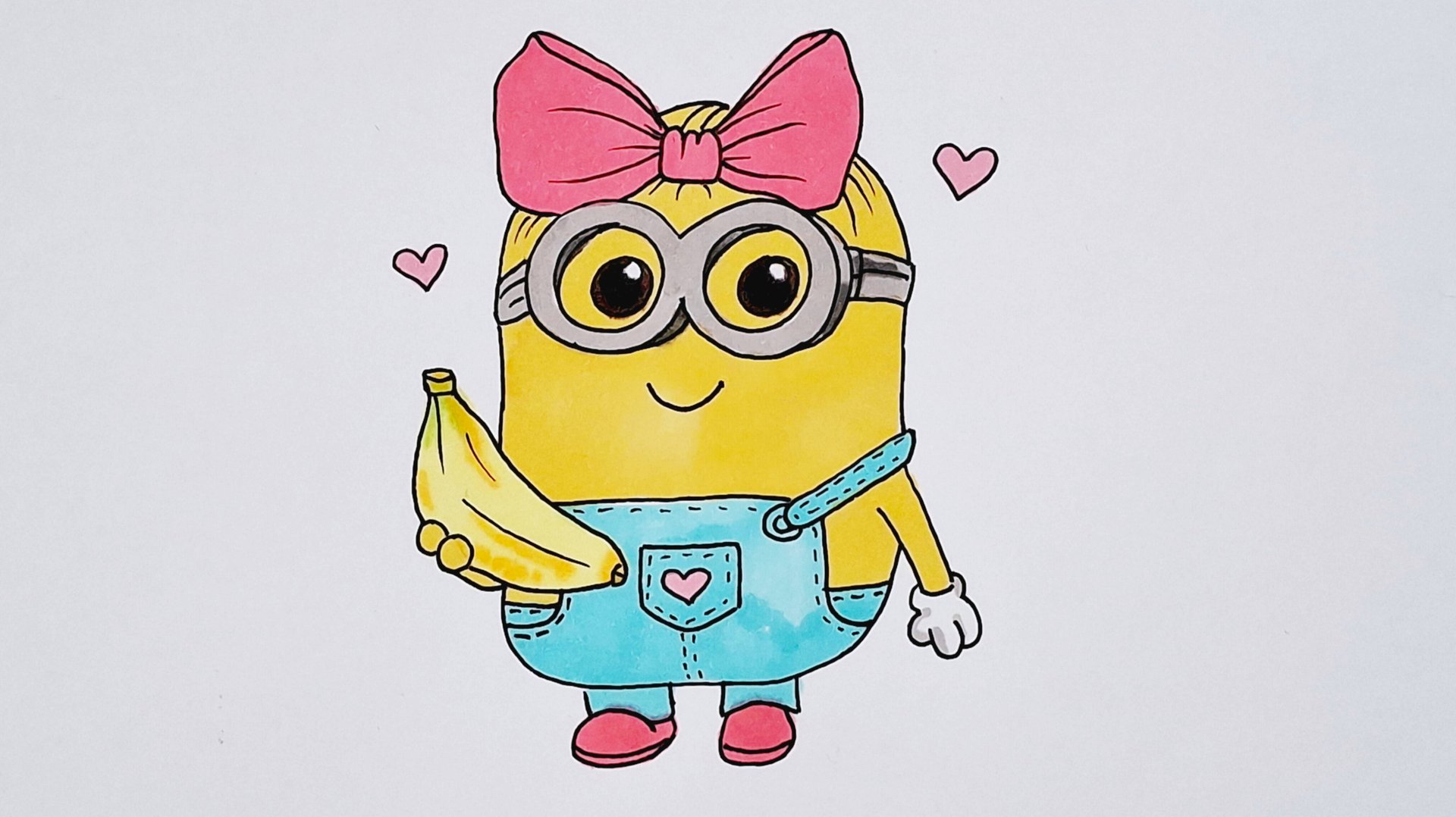 Как нарисовать Миньона