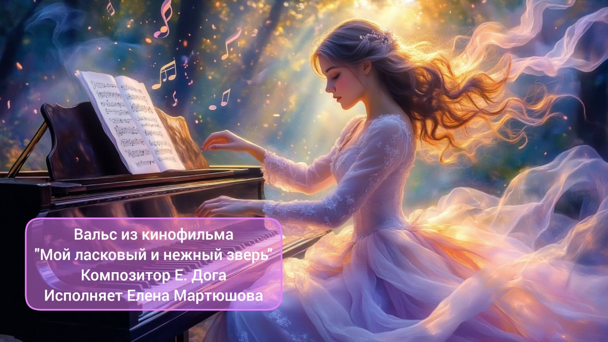 Вальс из кинофильма "Мой ласковый и нежный зверь"