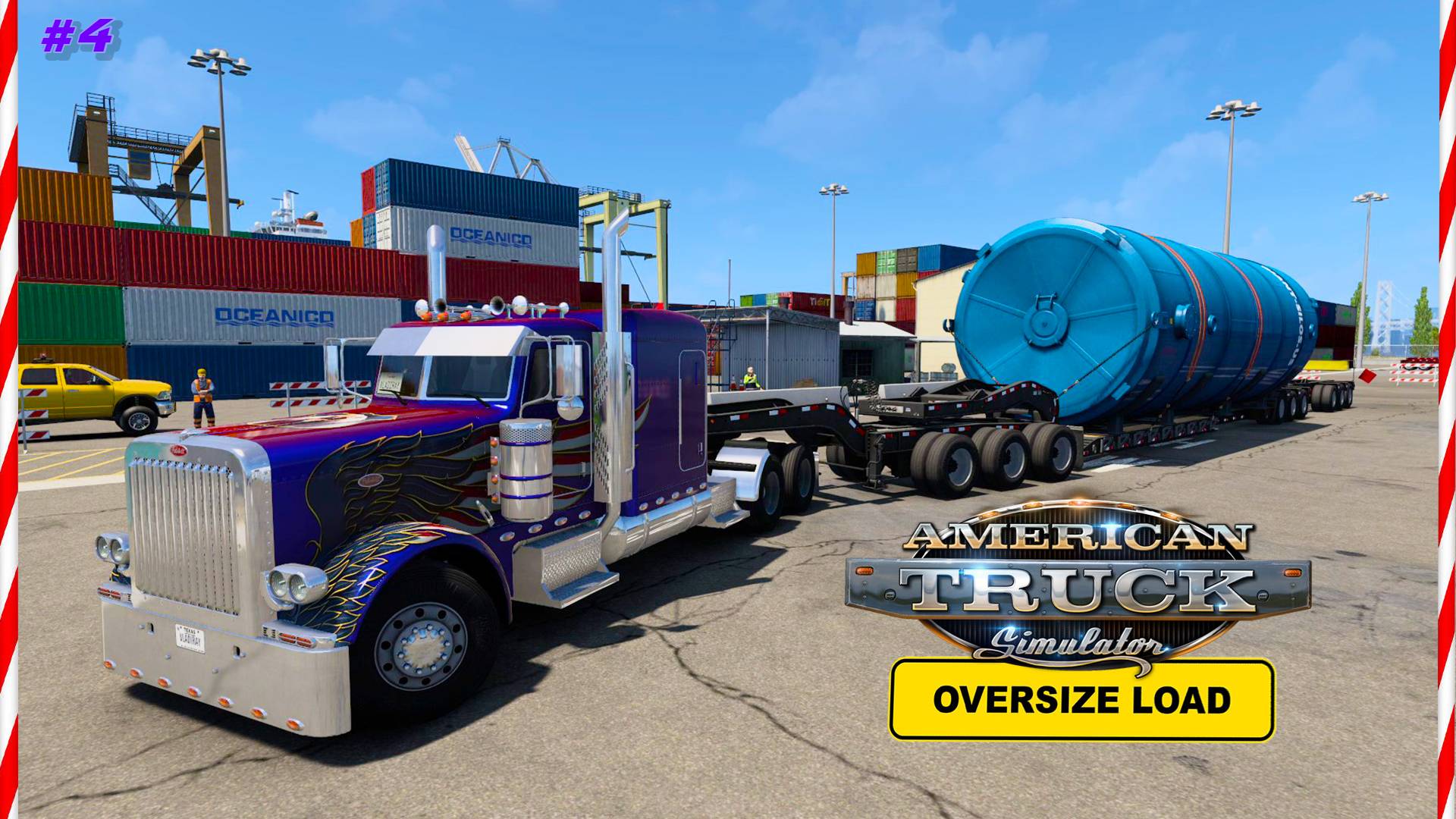 American Truck Simulator | Негабаритный груз #4 | PXN v10pro Direct Drive