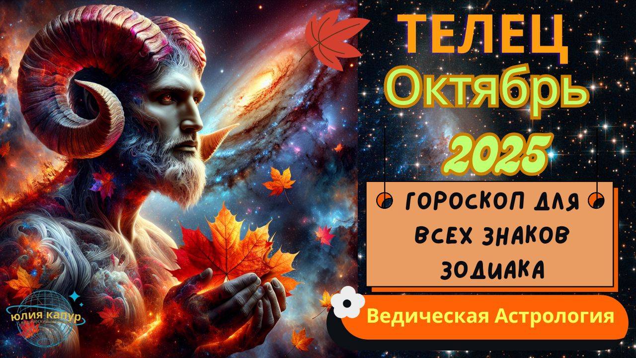 ♉ Телец - гороскоп на Октябрь 2025 года. От Юлии Капур
