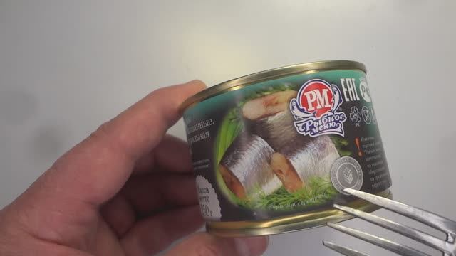 Взял на пробу Консервы Сардина Атлантическая Натуральная с Добавлением Масла Обзор Покупки