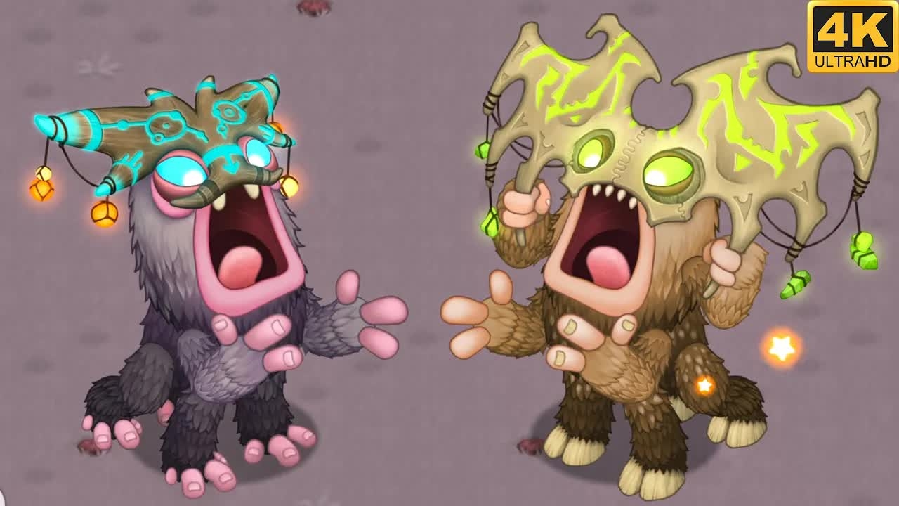 РЕДКИЙ ЧАРОДЕЙЧИК - Все Песни и Анимации Монстра (My Singing Monsters, Мои Поющие Монстры, Msm, Мсм)