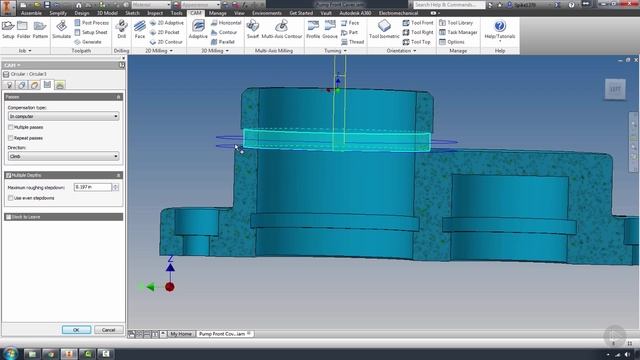 42 - The Revision Change _ Inventor's Secret Weapon - Programming the New Rev, C Bore Holes