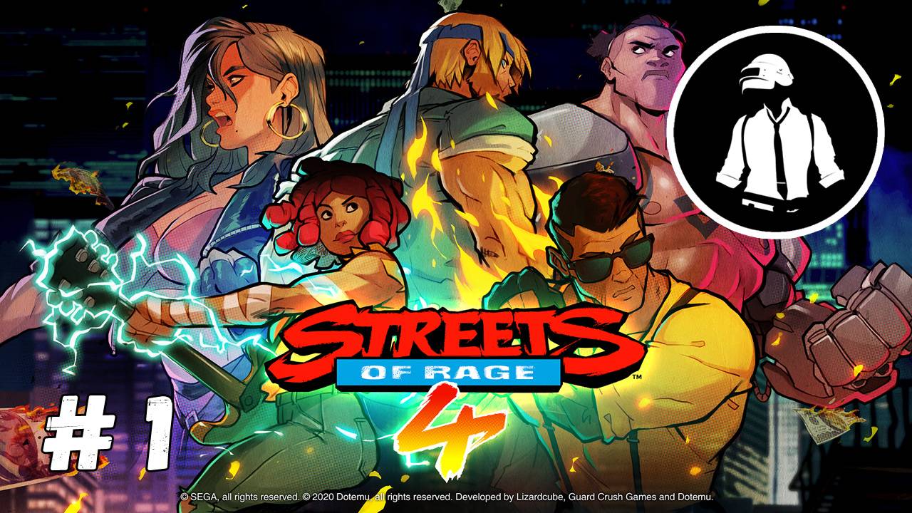 Streets Of Rage 4 - Прохождение - Часть 1