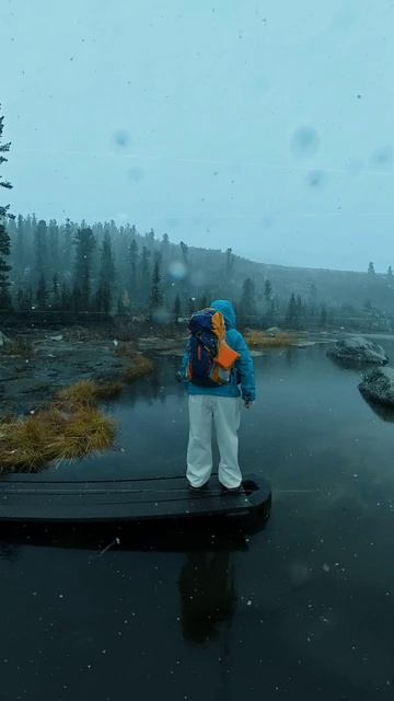 Ергаки. Озеро Радужное. 14 сентября 2025г