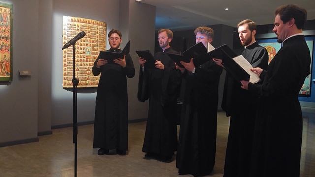 Выступление ансамбля солистов Хора Духовенства СПб митрополии
