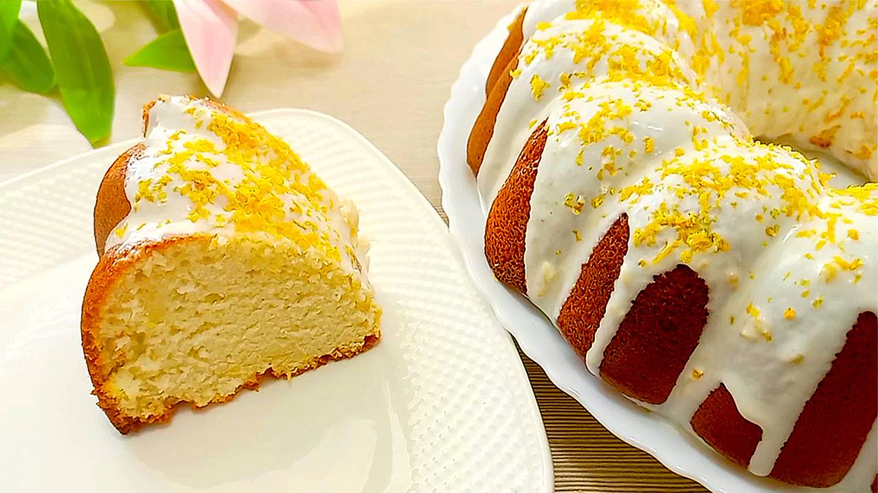 😋Легкий бисквитный пирог! Как сделать его вкусным и красивым! Он не оставит равнодушным никого!