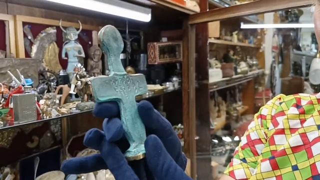 рогатый бог и богиня плодородия с Кипра