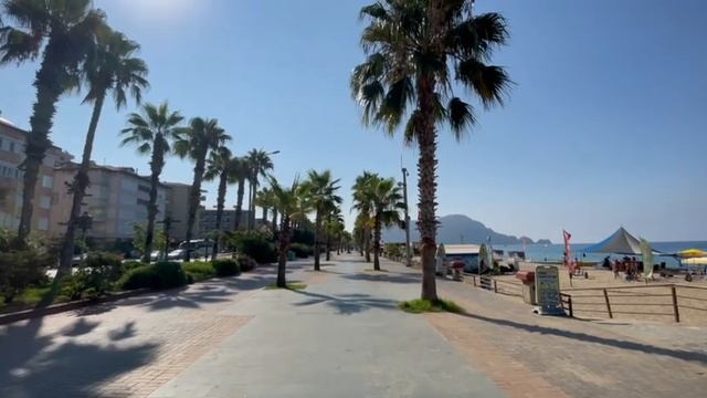 Пляж Клеопатры Турция 2025. Гуляем по набережной