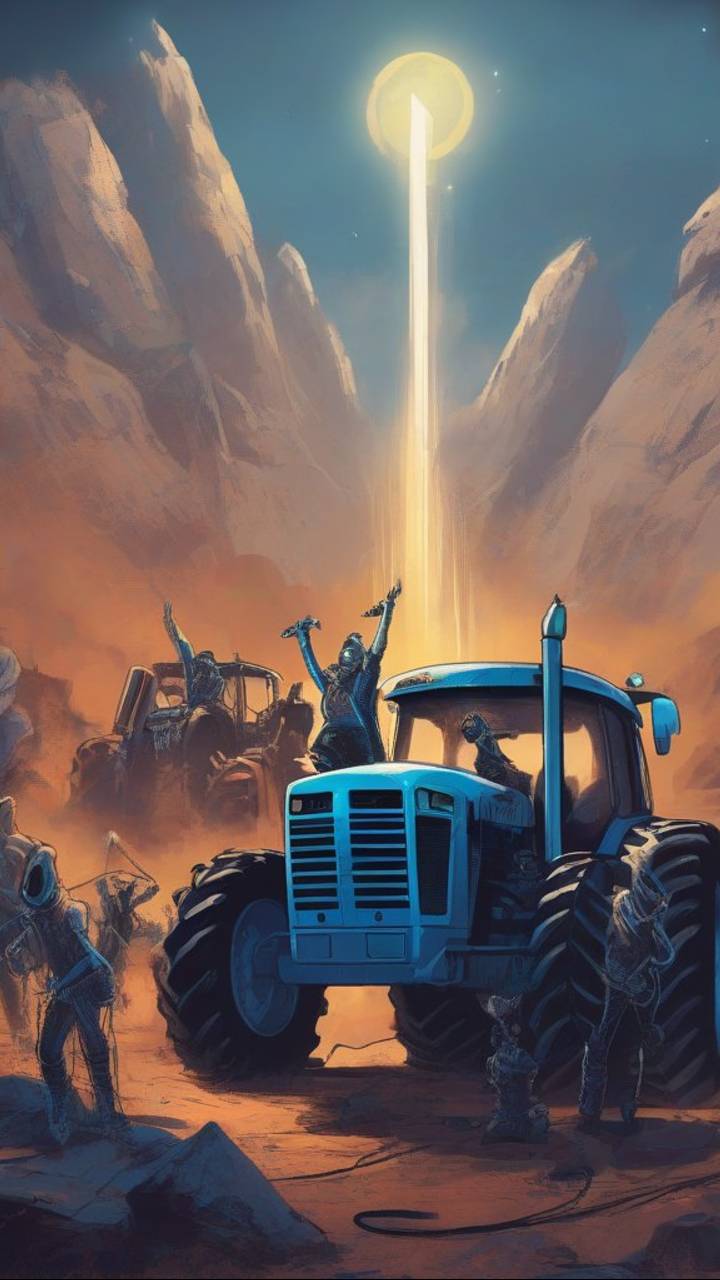 Синий трактор и восемь слов матом (nothing else matters)