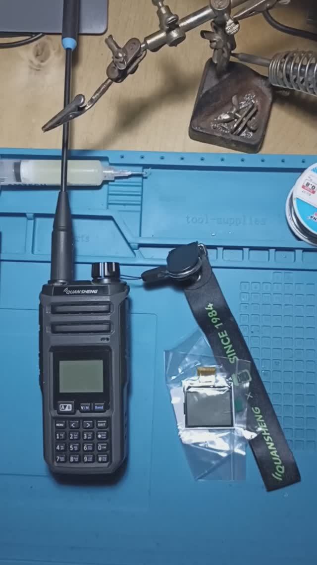 Замена дисплея на Quansheng TK11 #quansheng #tk11 #reapir #ремонт #дисплей #display