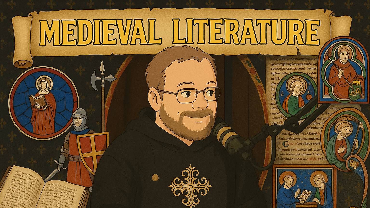 Средневековая литература. Представления об устройстве мира