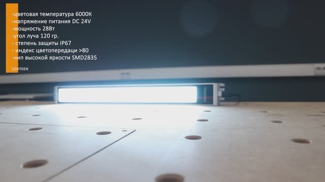 Промышленные светодиодные светильники LED M9P-600-24V