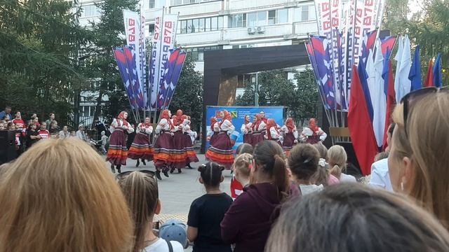 Хореографический коллектив "Аквамарин". Танец часть 1.