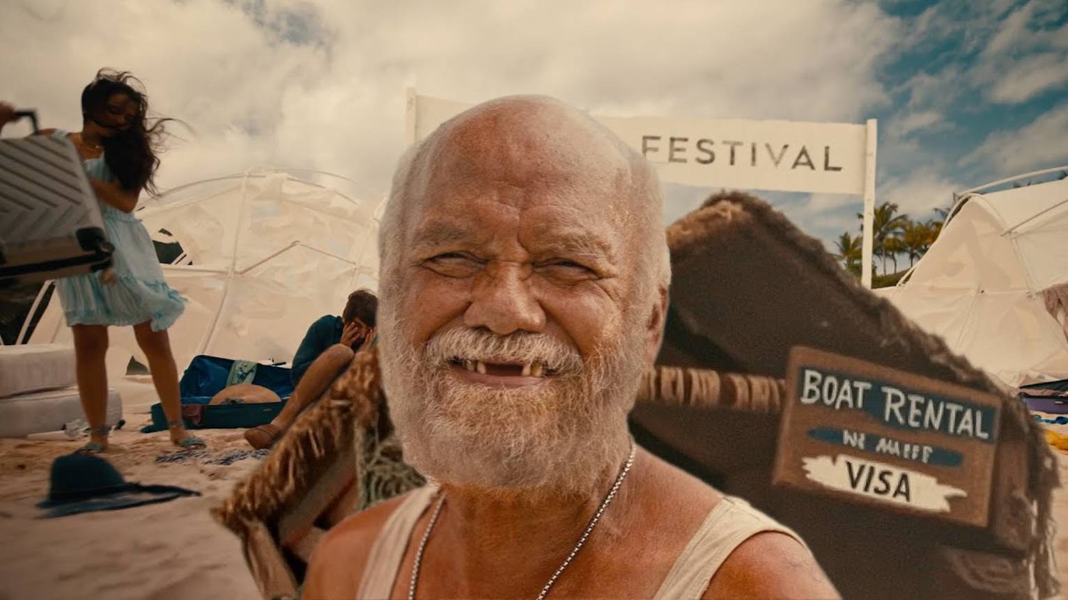 Visa и Райан Рейнольдс превратили провальный фестиваль в рекламный хоррор