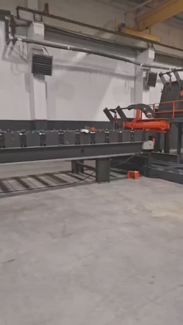 Линия для производства сэндвич-панелей модели JB-QZD1190-1000 (часть2)