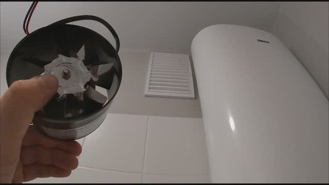 Монтаж вентиляции. Вентиляция в ванной.