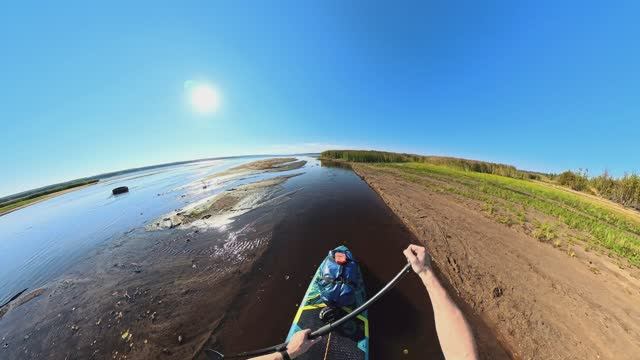 По Волчьей на сапе 7.09.2025 - День 2 - Пороги