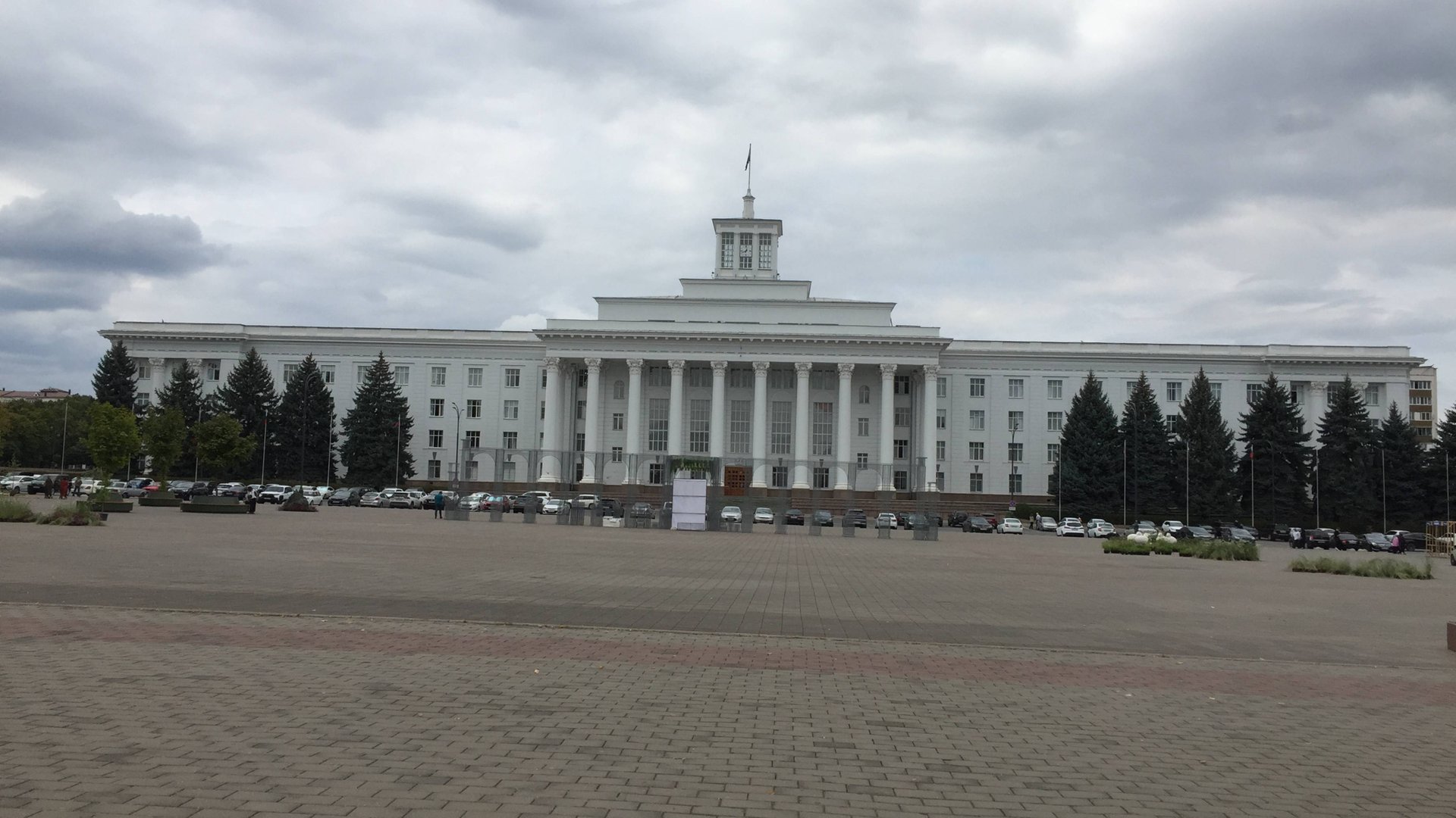 Осень 2025 в Нальчике. На велосипеде по улицам Нальчика. Проспект Ленина.