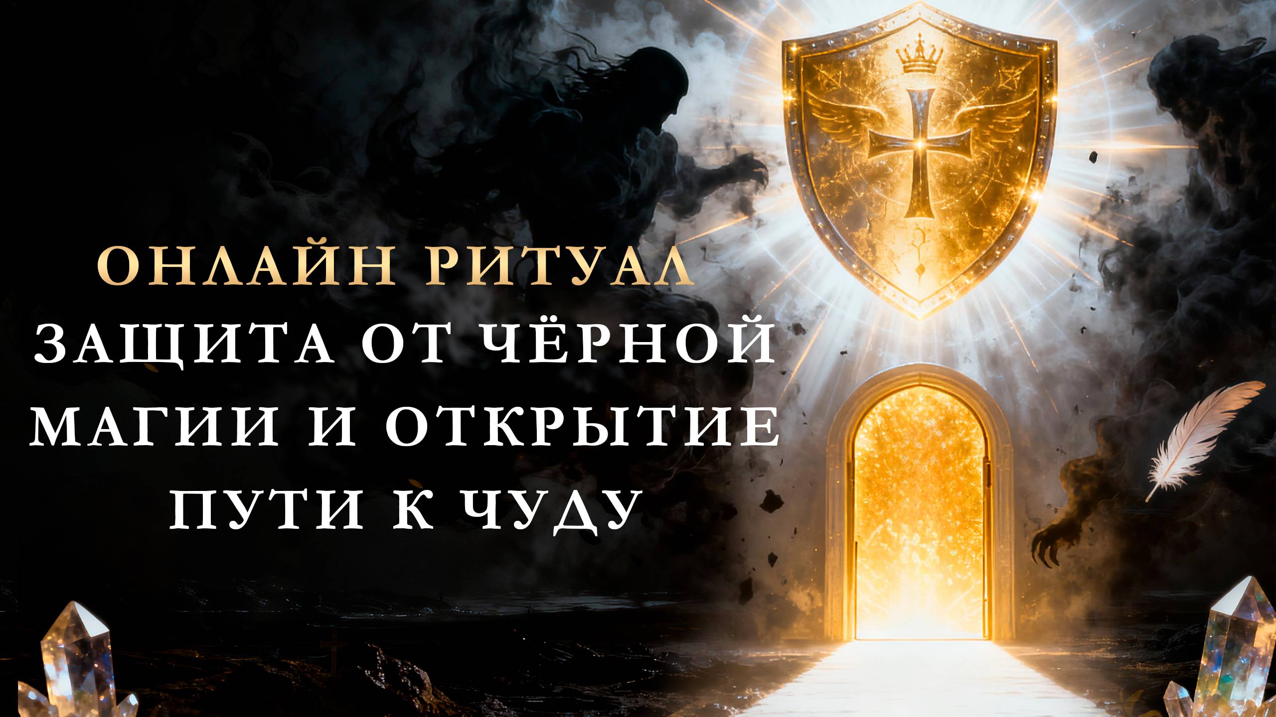 Онлайн Ритуал ЗАЩИТА ОТ ЧЕРНОЙ МАГИИ И ОТКРЫТИЕ ПУТЕЙ К ЧУДУ